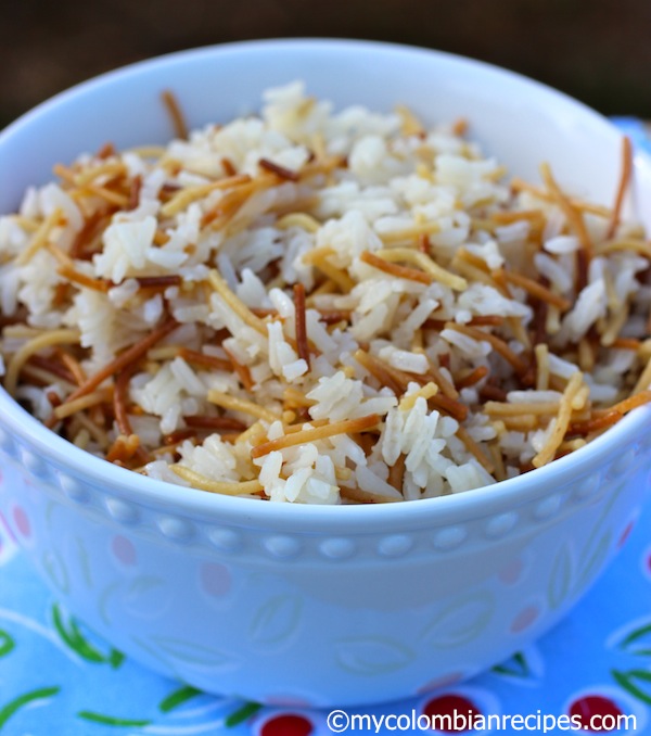 Arroz con Fideos - My Colombian Recipes