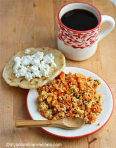 Huevos Pericos (Scrambled Eggs with Tomato and Scallions) - My ...