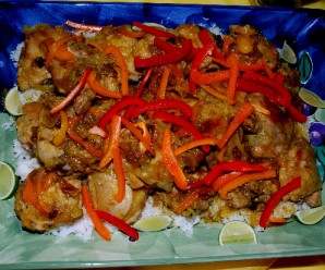 Tropical Curried Chicken with Rice - My Colombian Recipes