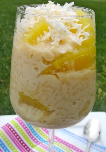 Rice Pudding, Pineapple and Coconut Parfait - My Colombian Recipes