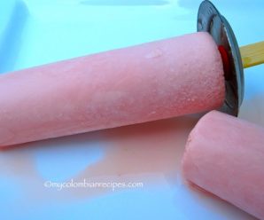 Watermelon Popsicles (Paletas de Sandia) -My Colombian Recipes