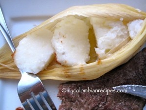 Bollo Limpio (Boiled Hominy Corn Rolls) - My Colombian Recipes
