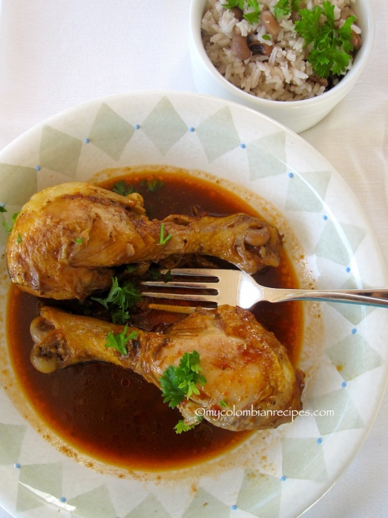 Pollo a la Coca-Cola (Braised Chicken with Cola Drink) - My Colombian ...