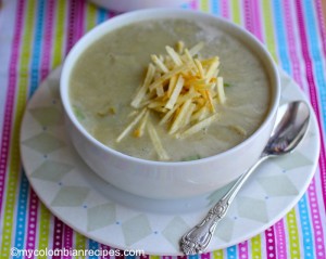 Crema de Alcachofas (Artichokes Creamy Soup) - My Colombian Recipes