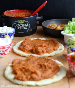 Chipotle Shrimp Mexican-Style Arepa - My Colombian Recipes