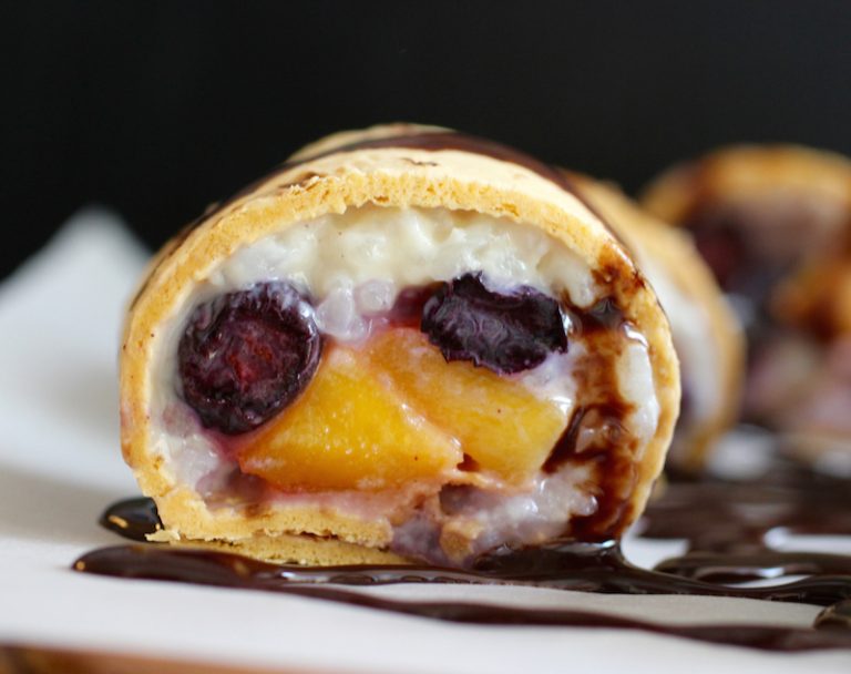 Rice Pudding and Fruit Rolls - My Colombian Recipes