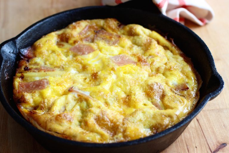 Spanish Tortilla with Hatfield® Ham - My Colombian Recipes