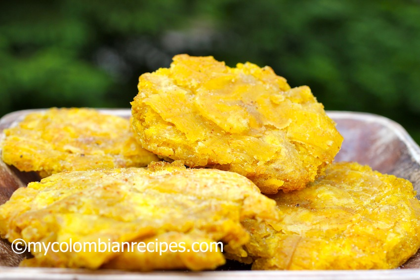 Patacones (Fried Green Plantains) - My Colombian Recipes