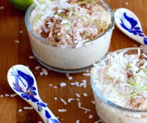 Lime Rice Pudding - My Colombian Recipes